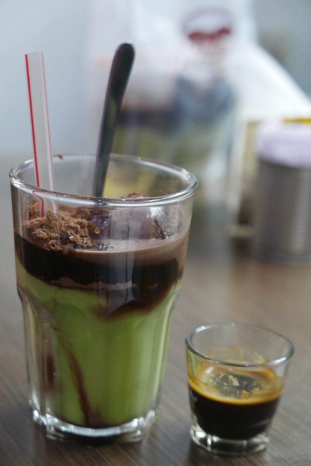 Avocado coffee float by Macehat in Medan. – missruslee